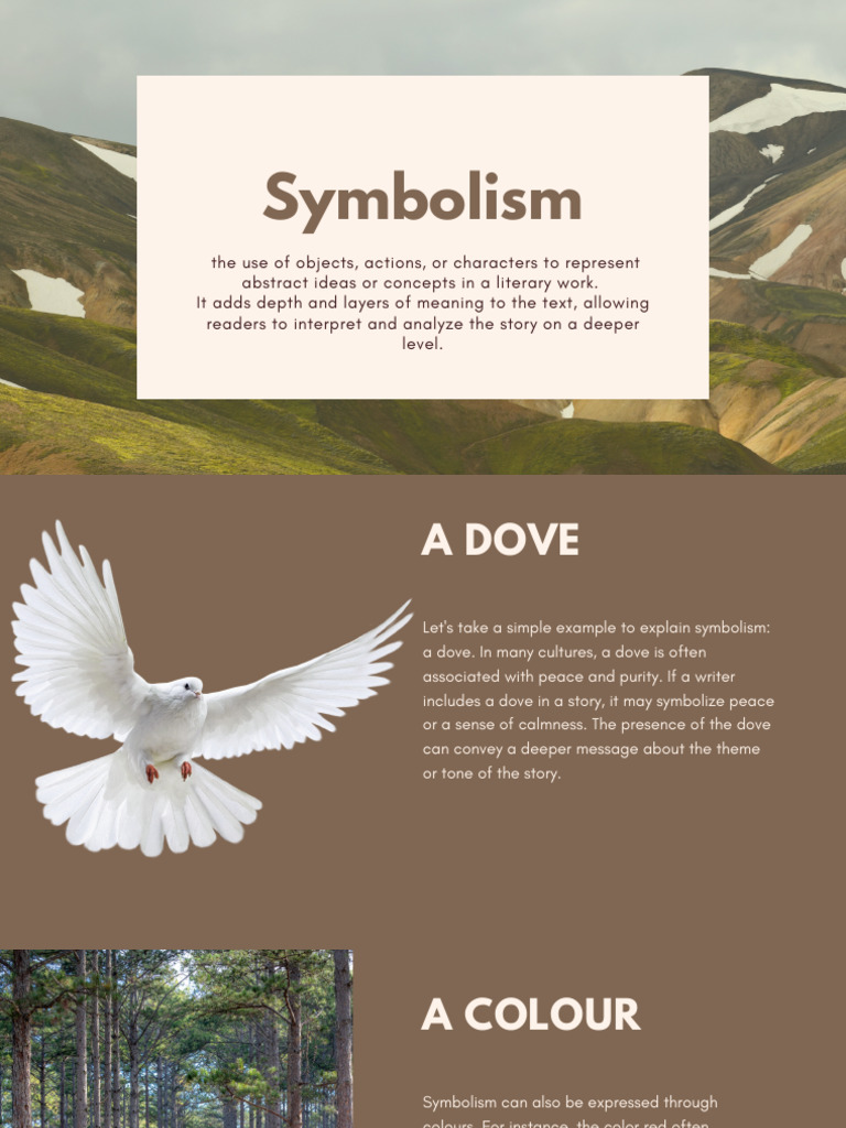 Cambridge English Symbolism Class Notes 101 | PDF