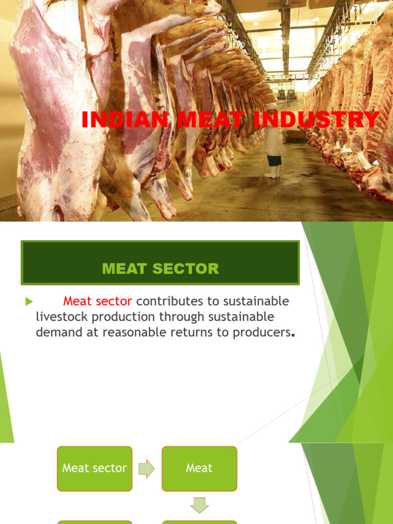 Indian Meat Industry | PDF | Meat | Livestock