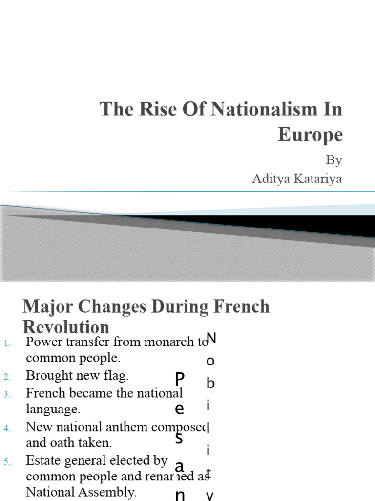The Rise of Nationalism in Europe | PDF | Nationalism | Balkans