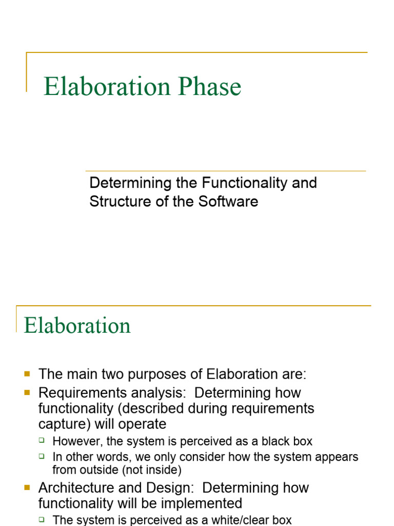 Elaboration Phase 1 | PDF | Use Case | Conceptual Model