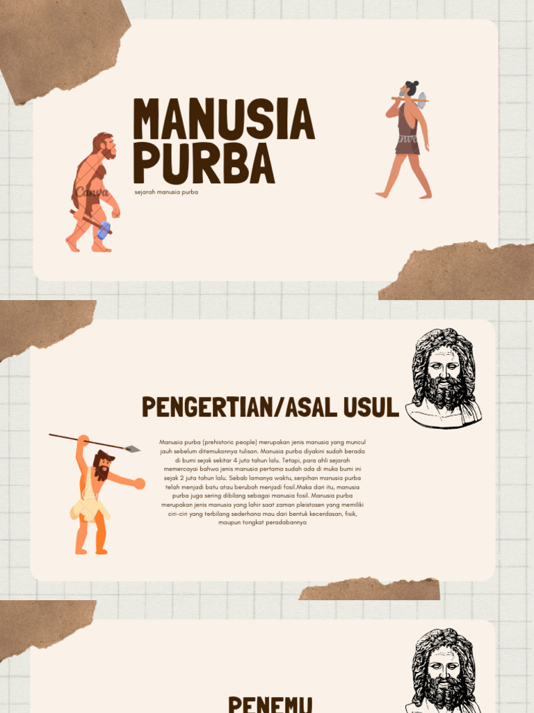 Sejarah Manusia Purba | PDF | Sejarah | Dewasa Muda