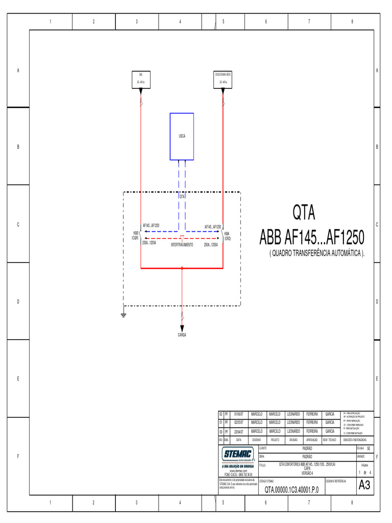 QTA ABB AF145... AF1250: (Quadro Transferência Automática) | PDF | Xadrez