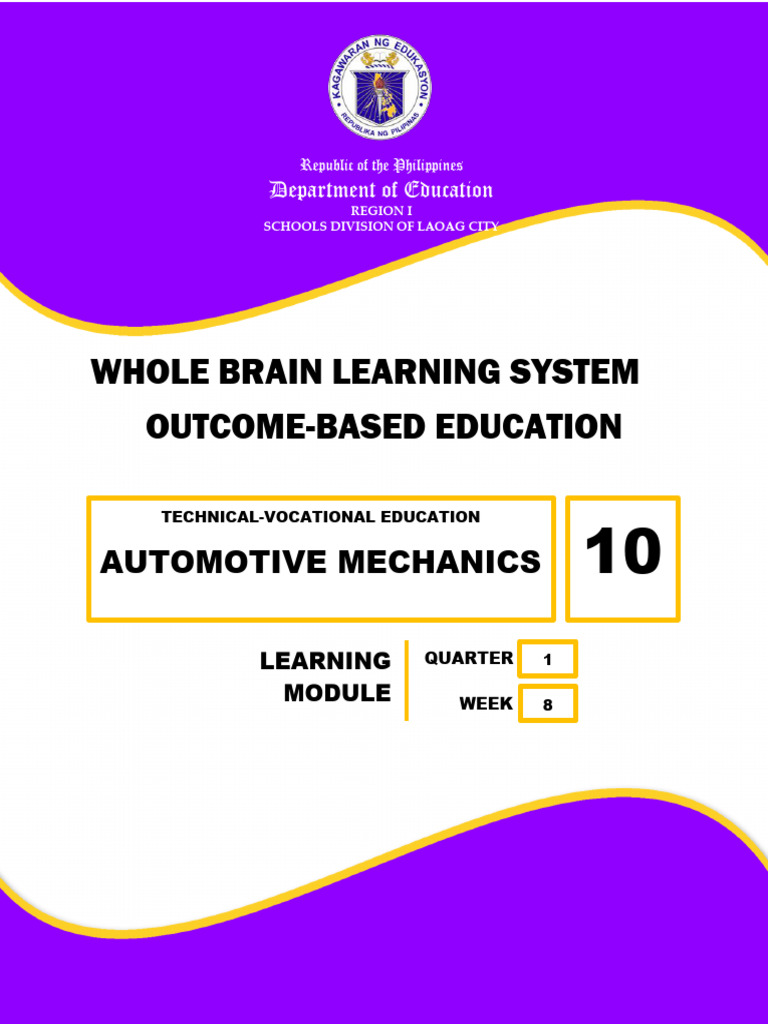 Gas Engine Tune-Up Module 10 | PDF | Ignition System | Switch