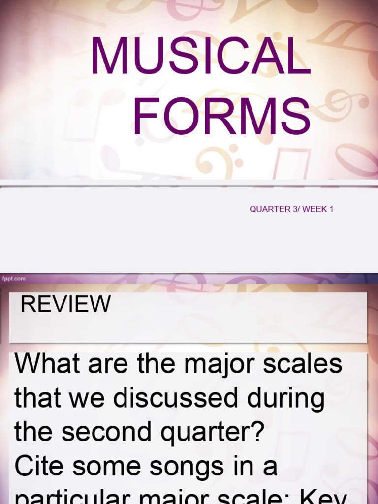 Music 6-Q3-W1 | PDF | Musical Forms | Performing Arts