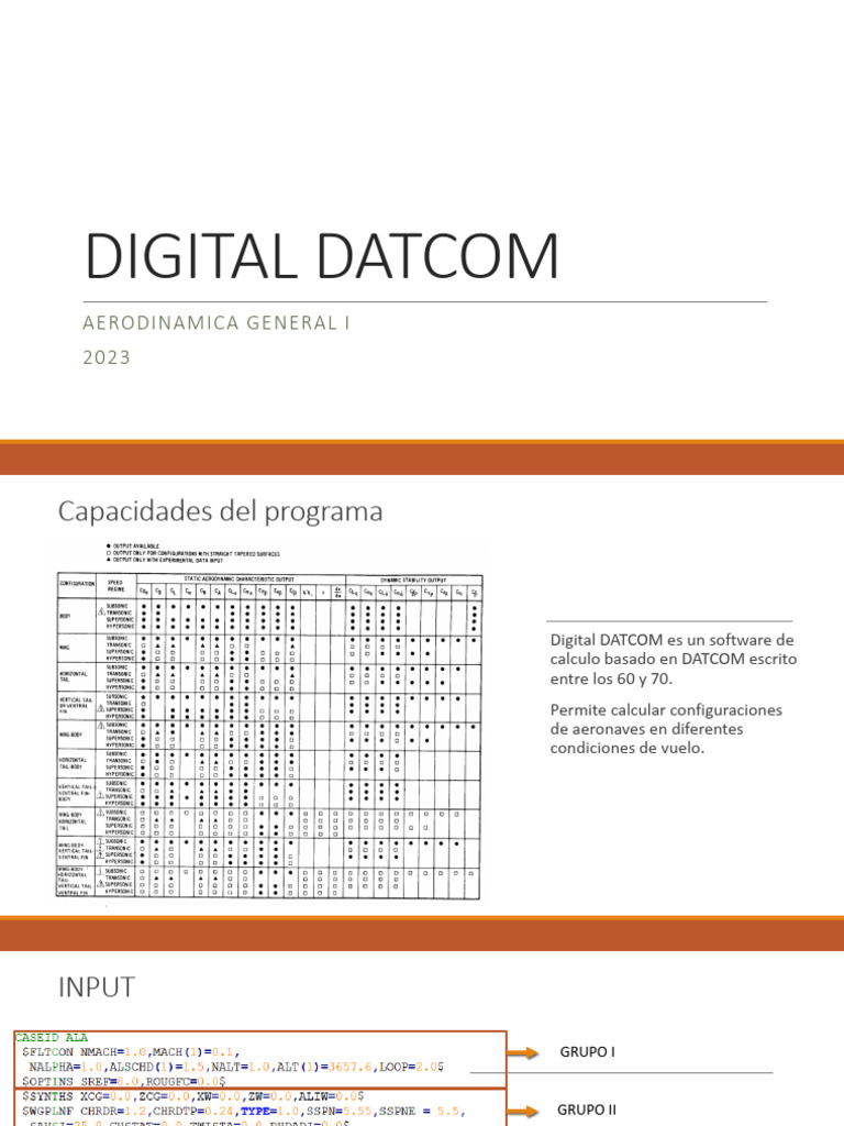 Presentacion Digital DATCOM | PDF | Computadoras