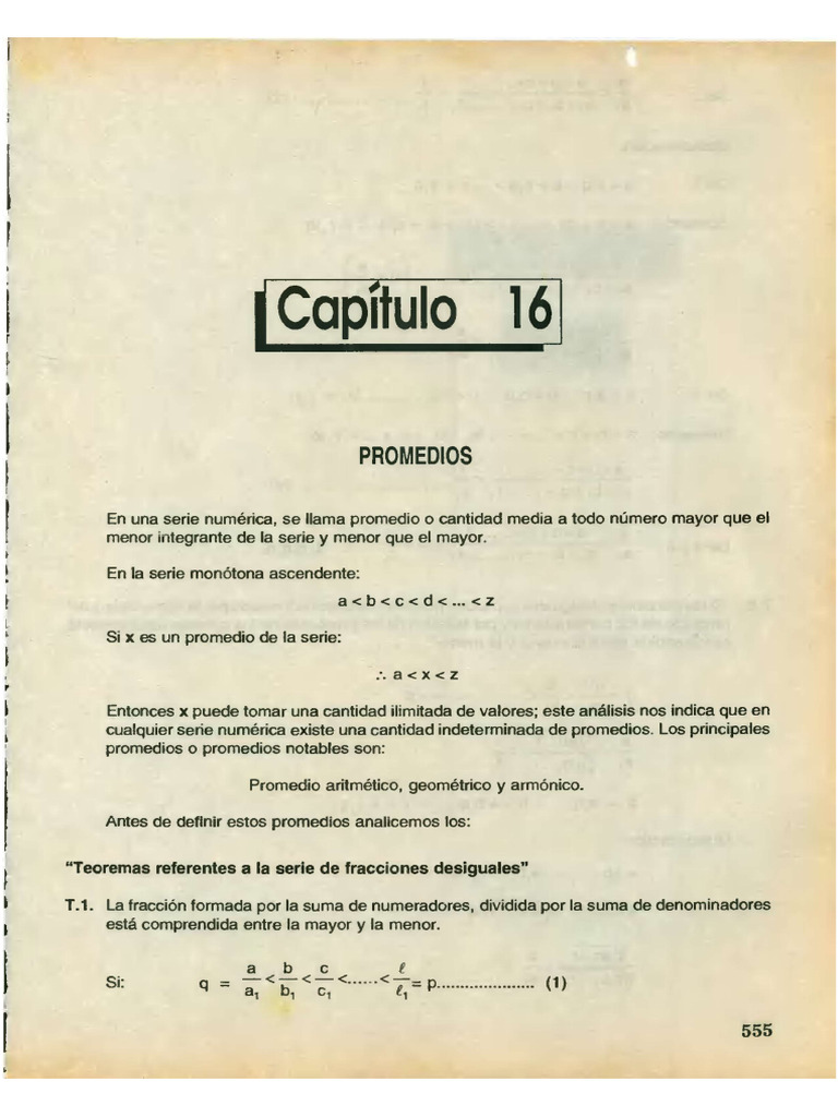 Promedios by Uniciencia | PDF