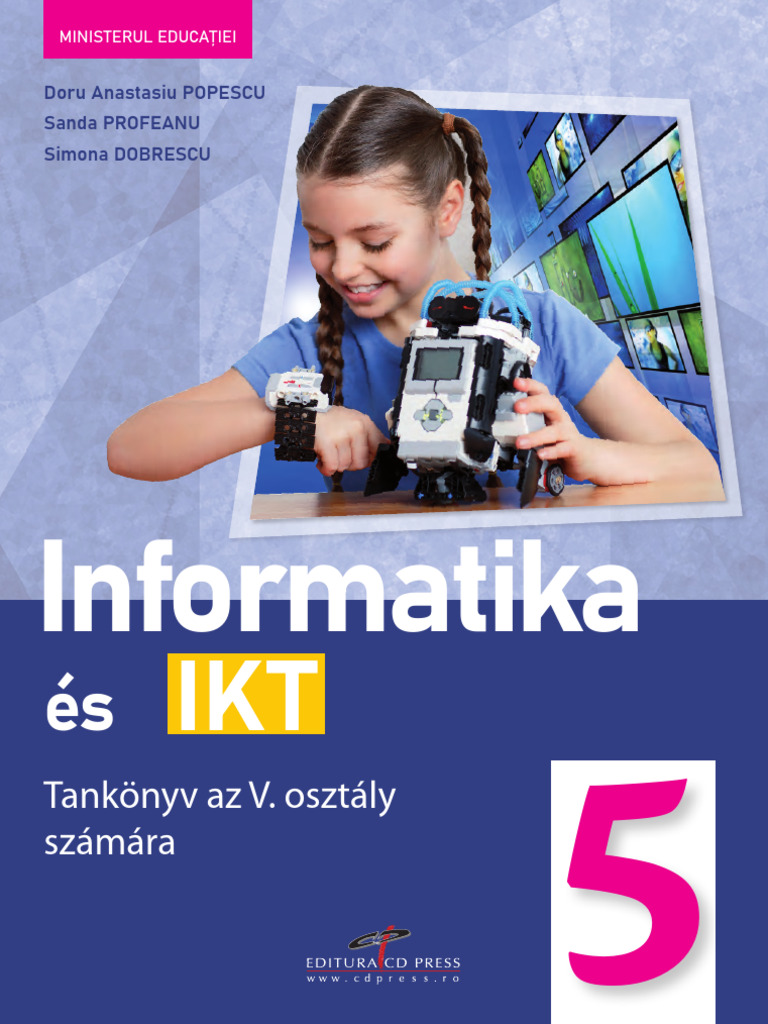 Informatika: Tankönyv Az V. Osztály Számára | PDF