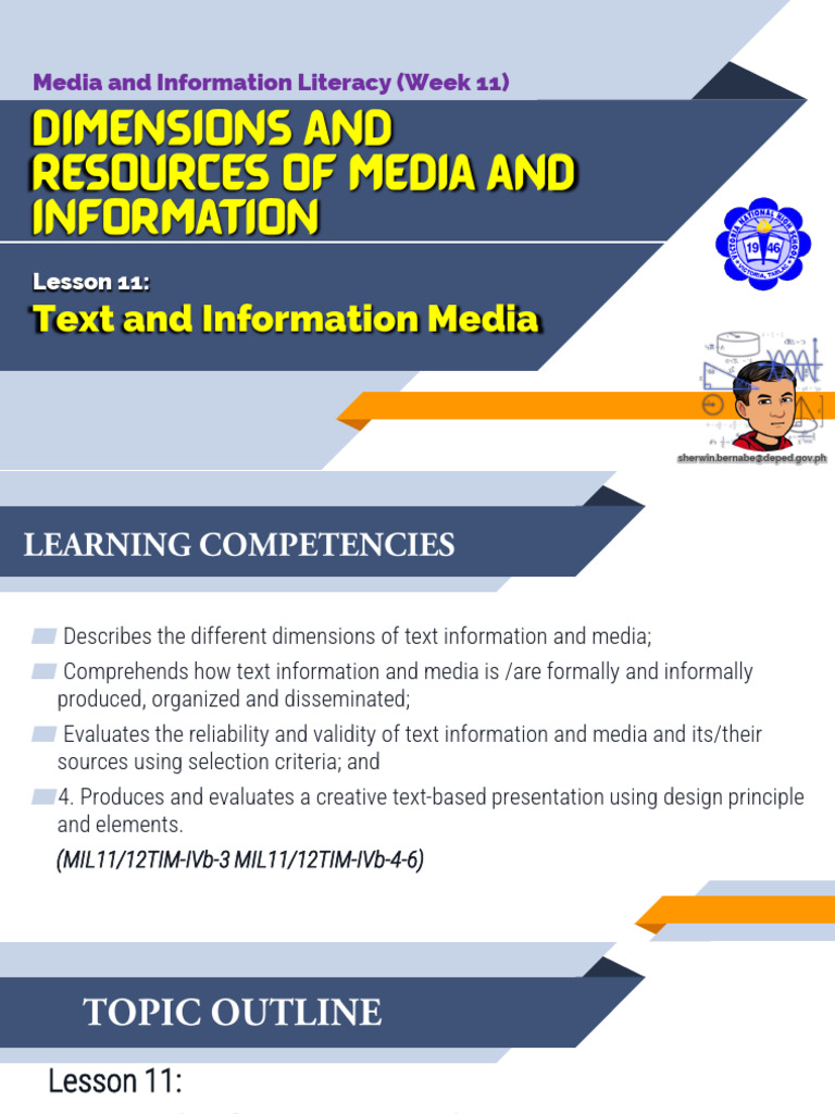 MIL Week 11 | PDF | Typefaces | Serif