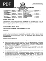 2025 JSSE EXAMINATION TIME TABLE - Final | PDF