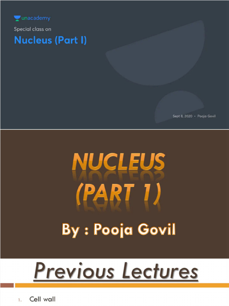 Nucleus Part I No Anno | PDF