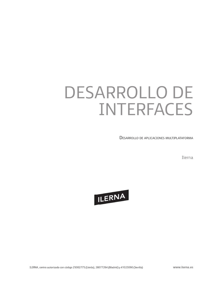 m.07. Desarrollo de Interfaces | PDF | Clase (Programación informática ...