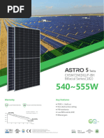(ASTRONERGY) Datasheet - ASTRO N5 - 560 - 580 N-TYPE - MONOFACIAL | PDF ...