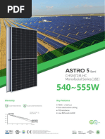 (ASTRONERGY) Datasheet - ASTRO N5 - 560 - 580 N-TYPE - MONOFACIAL | PDF ...