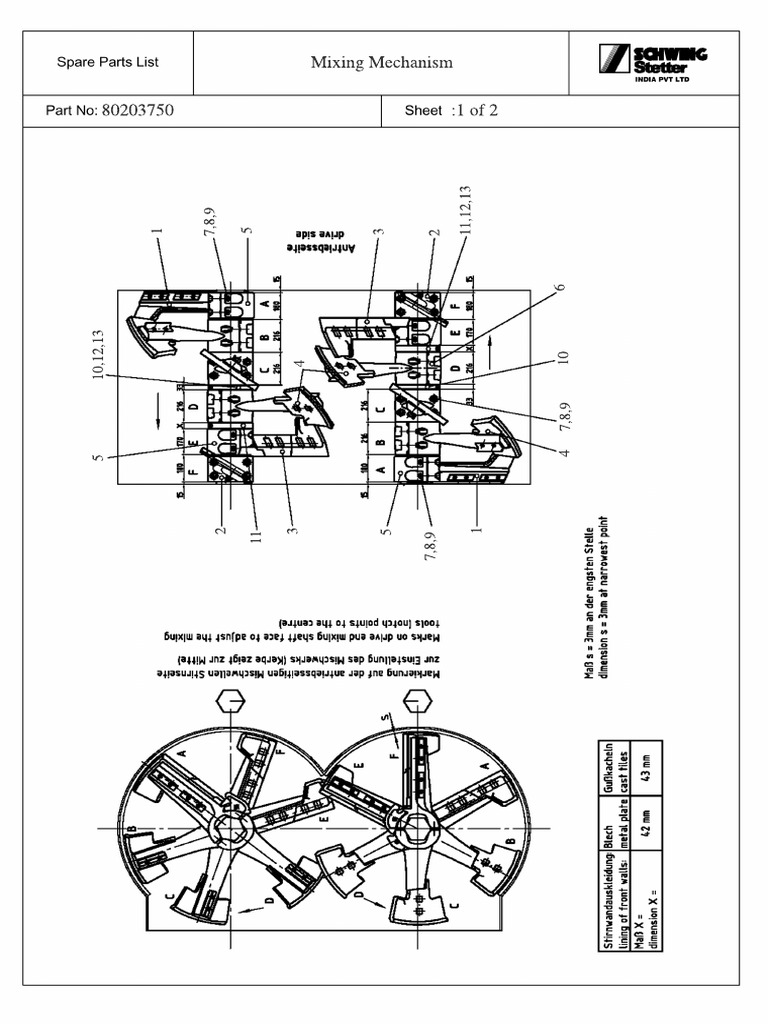 Mixing Mechanism | PDF | Screw | Crafts