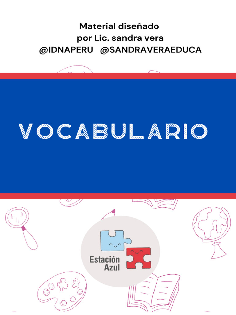Comprensión Vocabulario Completo | PDF