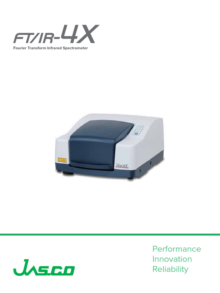 FTIR-4X-Brochure-US-FINAL-sm | PDF | Infrared Spectroscopy | Microscopy