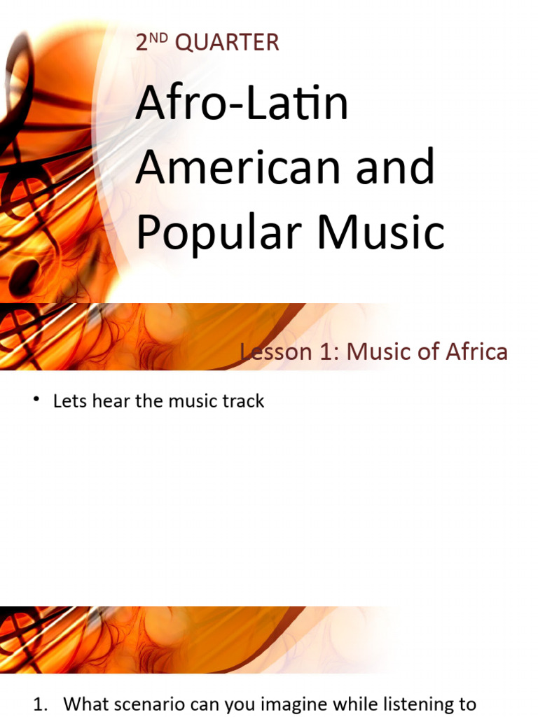 Sample Music 10-Q2 | PDF | Popular Music | African Music