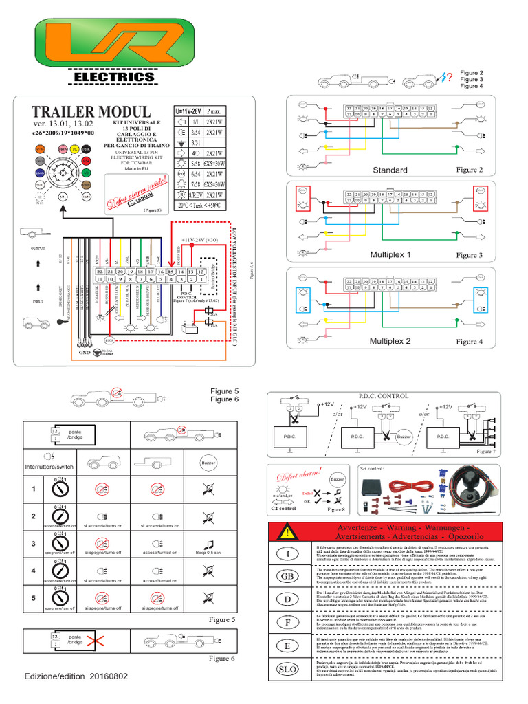 13pin Wiring With Module Manual | PDF | Visual Perception | Cascading Style Sheets