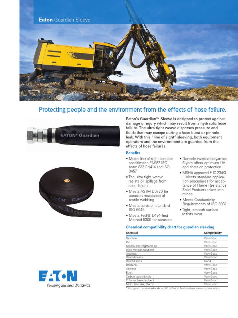 Eaton Guardian Sleeve Technical Information en Us | PDF | Acid | Chemistry