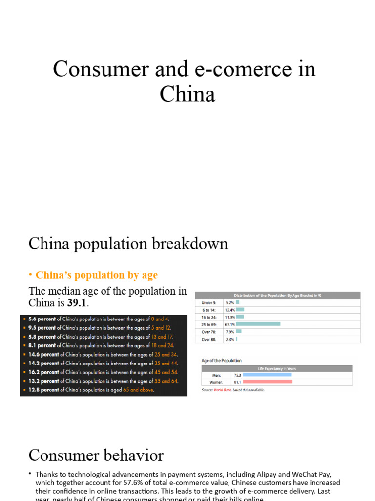 China e Commerce Market | PDF | E Commerce | Online Shopping