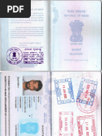 Indian Passport Sample Application | PDF | Passport | Biometrics