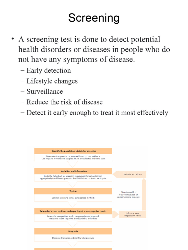 Comprehensive Guide to Health Screening | PDF | Screening (Medicine ...