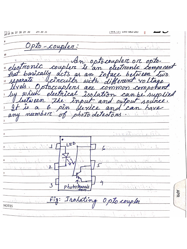 Optocoupler | PDF