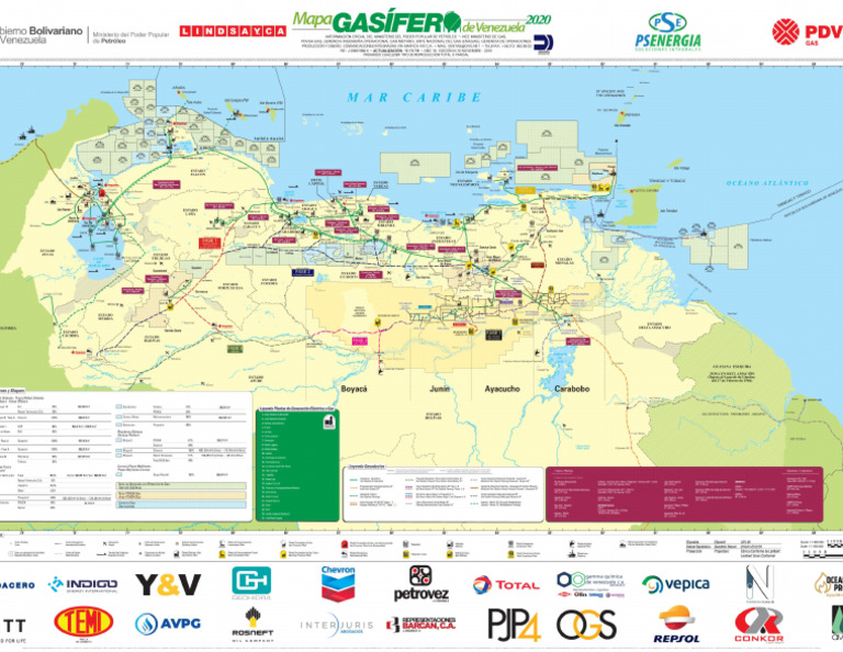 2020_Petroguía_Mapa-Gasífero_Venezuela | PDF
