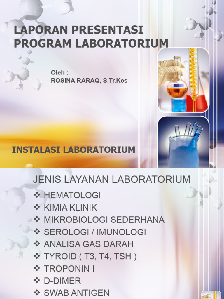 Presentasi Laboratorium | PDF