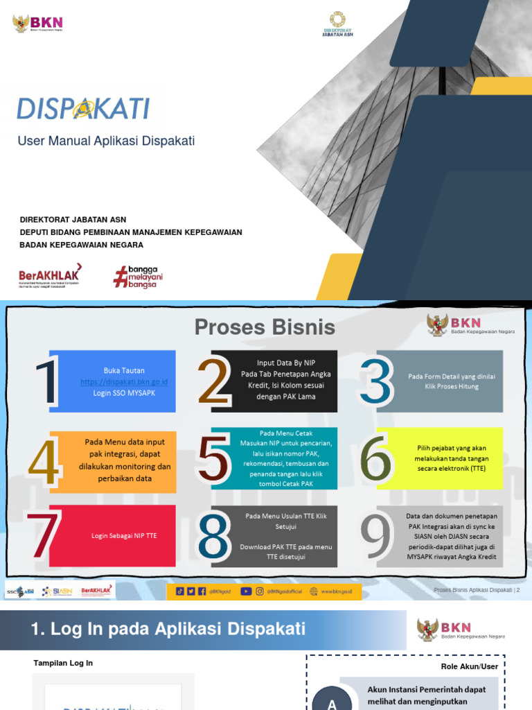 User Manual Aplikasi Dispakati | PDF