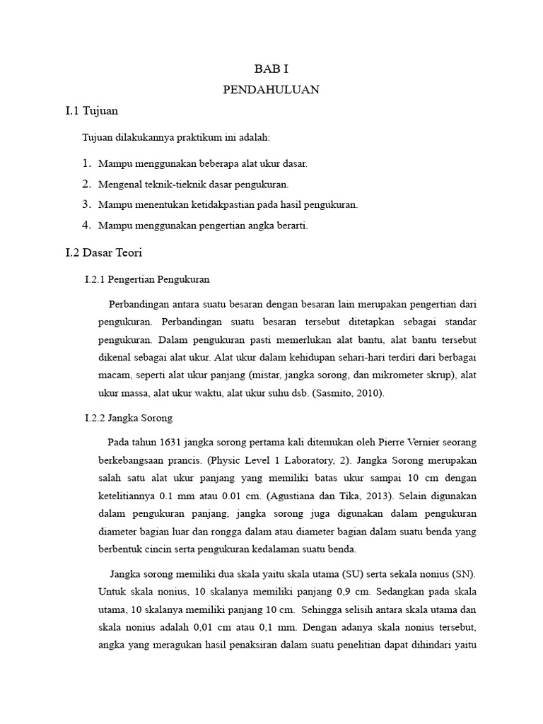 Laprak Dasar-Dasar Pengukuran | PDF | Metode & Bahan Ajar | Sains & Matematika