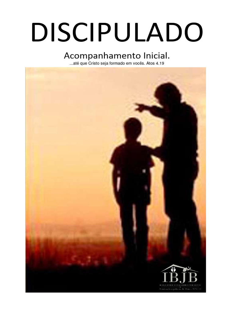 Aulas Da Classe Do Discipulado Inicial 2023 | Download grátis PDF | Batismo | Batismo com o ...