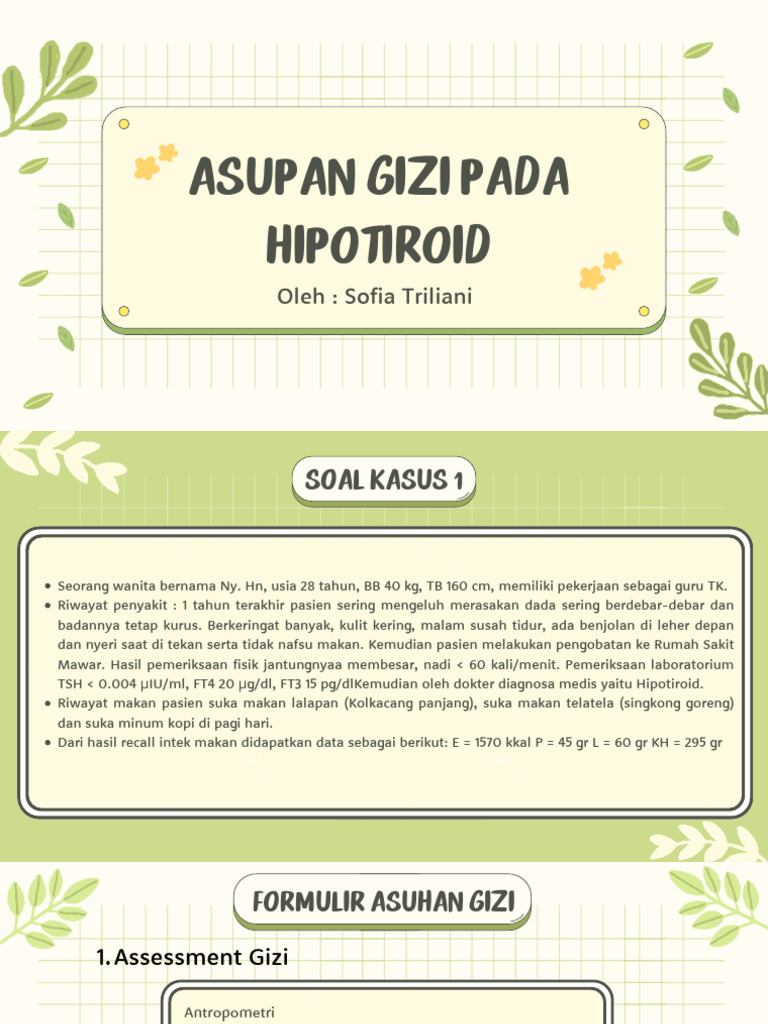 Sofia Triliani (hipotiroid) | PDF