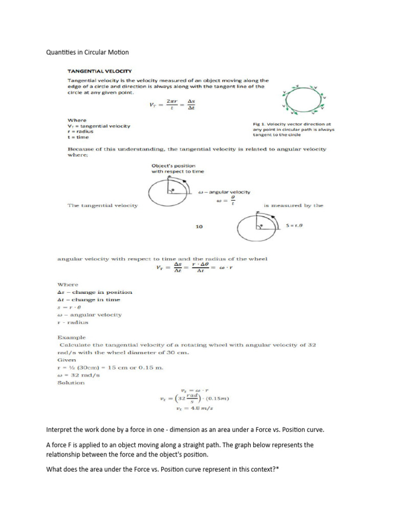 Handout GEN PHYSICS | PDF | Collision | Force