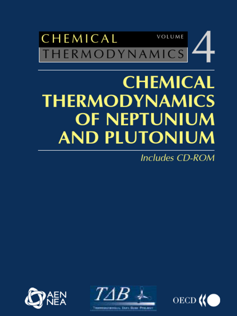 Chemical Thermodynamics of Neptunium and Plutonium | PDF | Chemical Elements | Chemistry