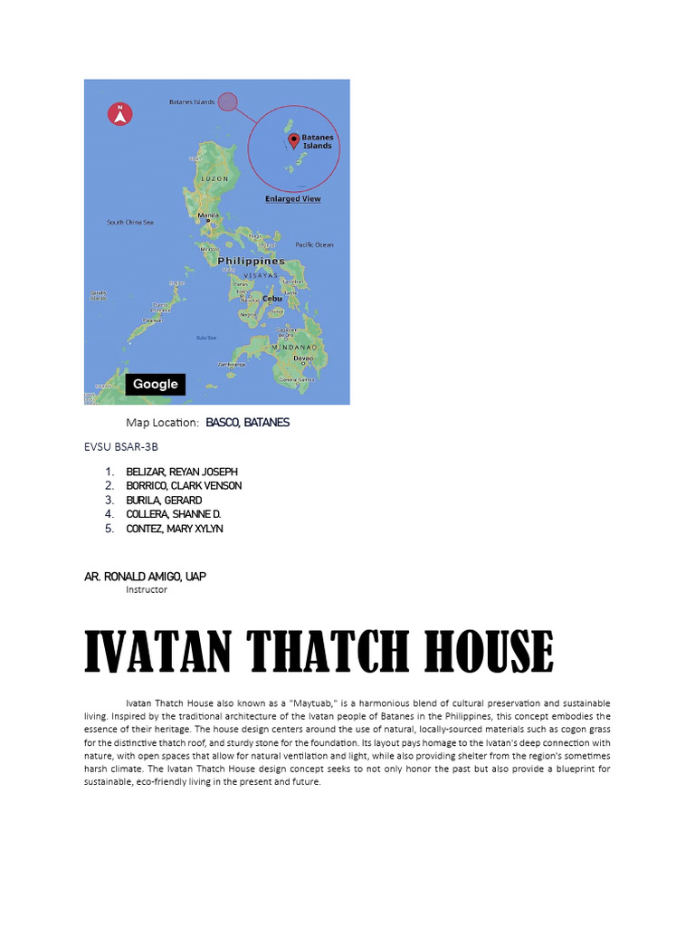Ivatan House | PDF