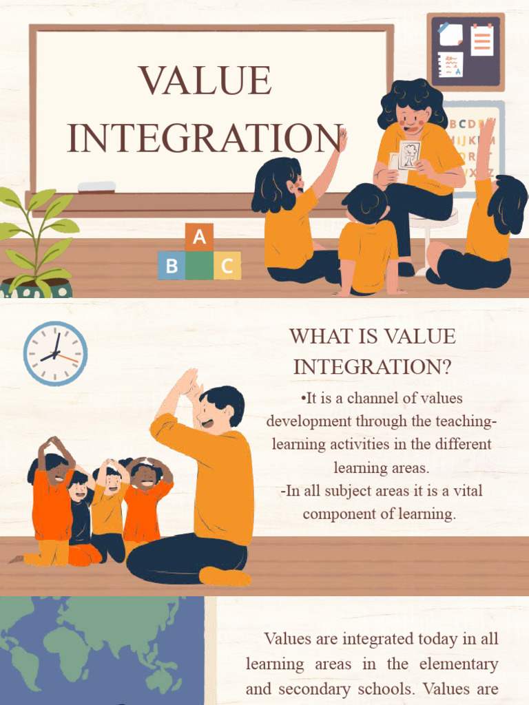 Value Integration in Education | PDF | Wellness | Science & Mathematics