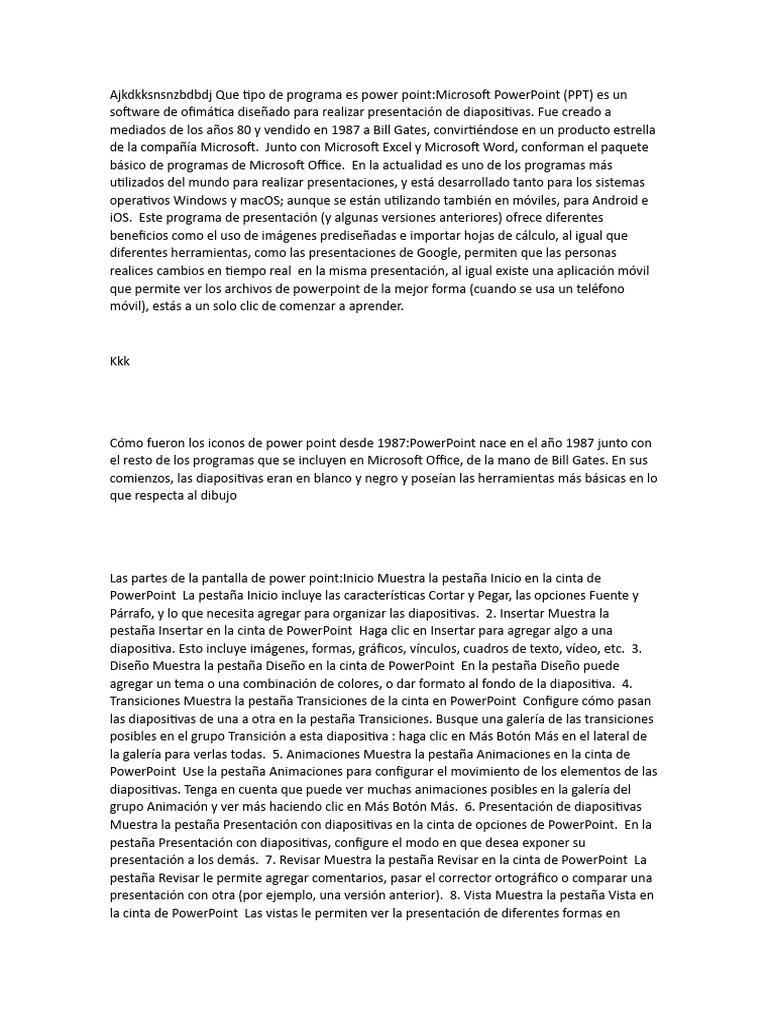 Guía Completa de Microsoft PowerPoint | PDF | Microsoft PowerPoint ...
