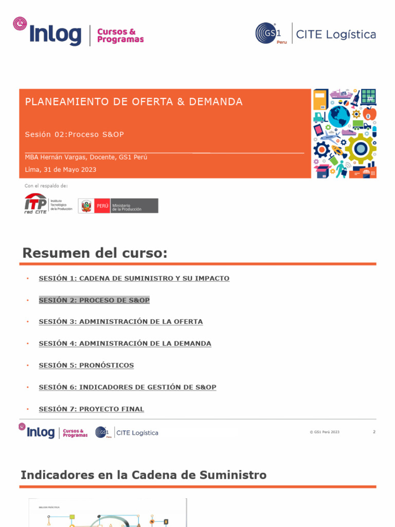 Sesion 2 - Proceso S&OP | PDF