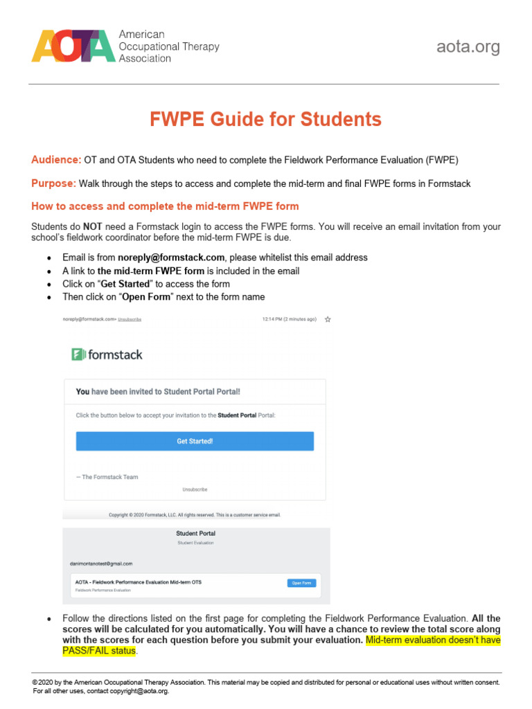 Fwpe Guide For Students | PDF | Computing