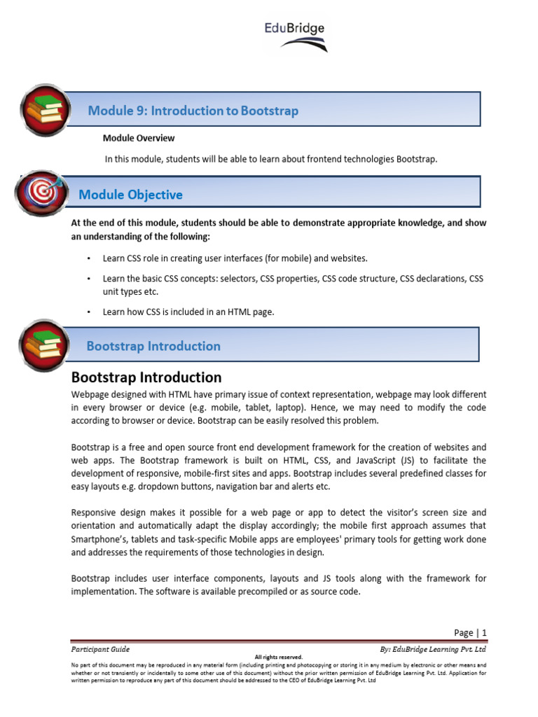 Bootstrap La Pdf Bootstrap Front End Framework Websites