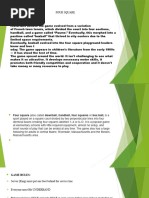 4 Square Rules | PDF