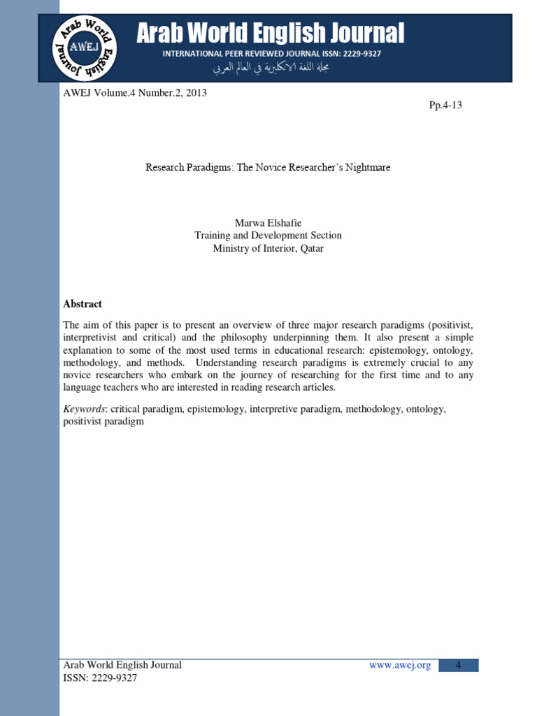 Research Paradigm | PDF | Positivism | Validity (Statistics) Research Paradigm | PDF | Positivism | Validity (Statistics)