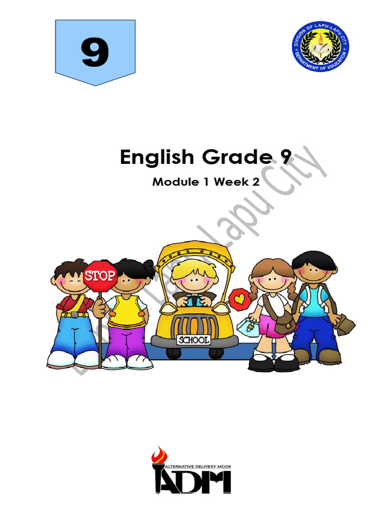 English9 Q1 M1 W2 | PDF | Linguistics