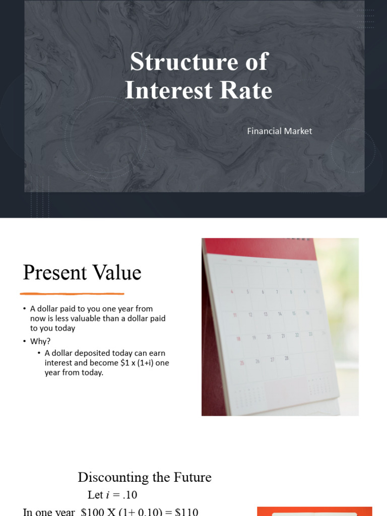 Structures of Interest Rates | PDF | Bonds (Finance) | Interest Rates