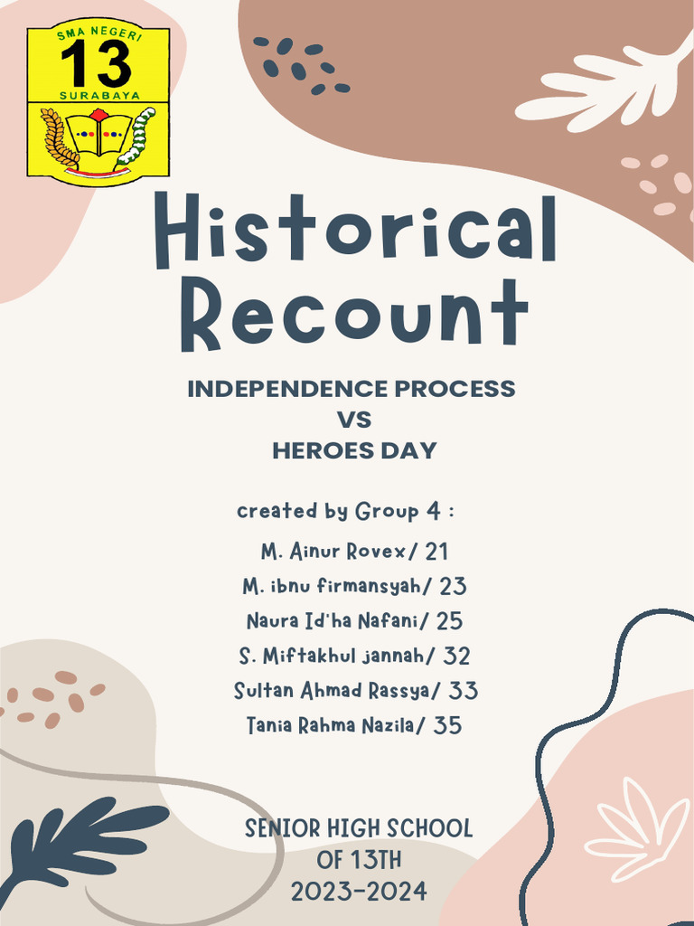 Historical Recount | PDF | Indonesian People | Indonesia