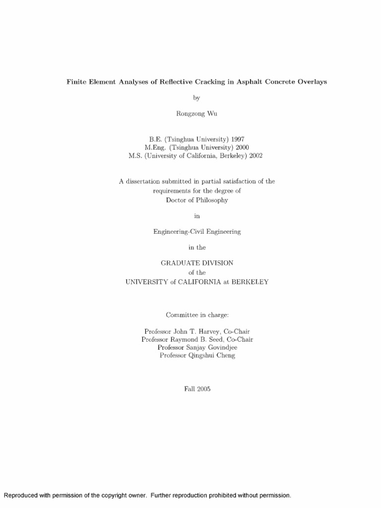 Finite Element Analyses Of Ref Pdf Fracture Youngs Modulus