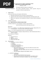 Principles of Effective Speech Delivery | PDF | Lesson Plan | Public ...
