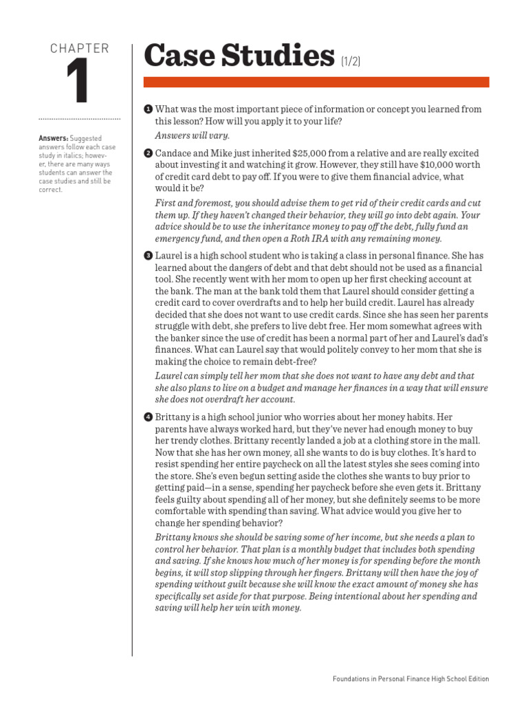 Case Studies | PDF | Banks | Debt