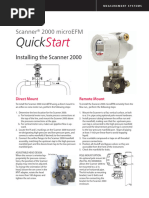 Scanner 2000 Technical Data Sheet | PDF | Flow Measurement | Pressure ...